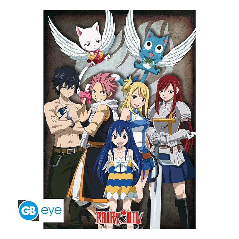 Постер GB Eye: Maxi: Fairy Tail: Team Natsu, (20664) – купити в ...