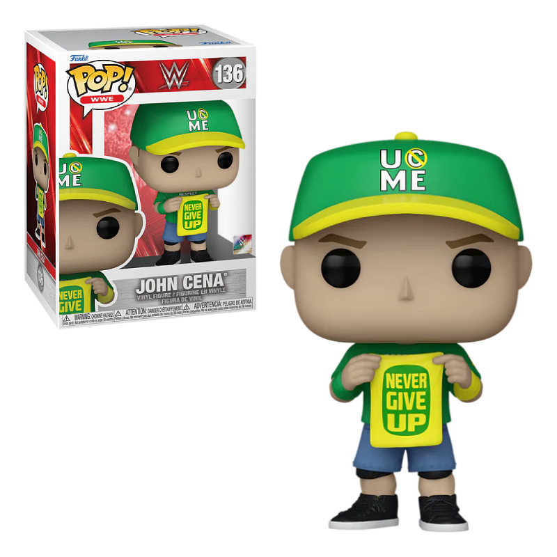 Фигурка Funko POP!: WWE: WWE: 60th Anniversary: John Cena: «‎Never Give ...