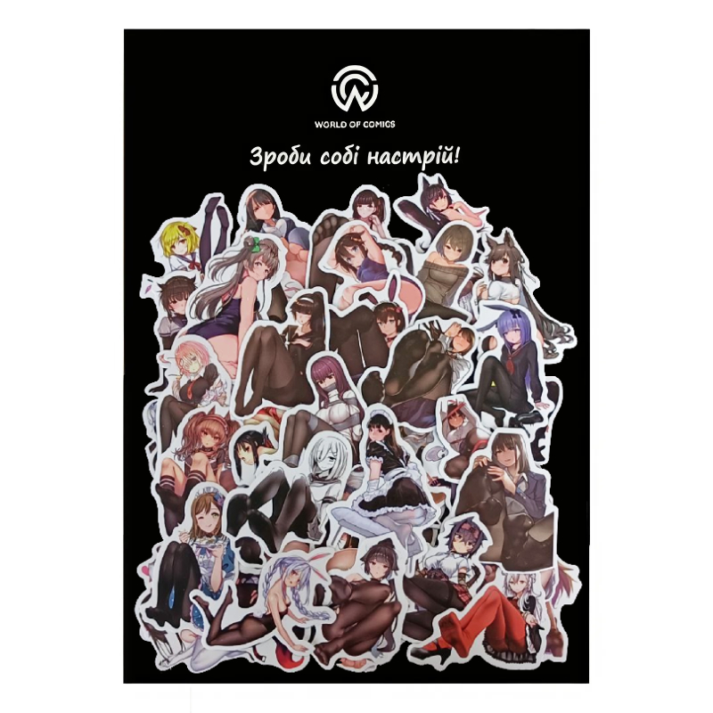Набір стікерів Anime: Fan Service, (8226) – купити в інтернет-магазині ...