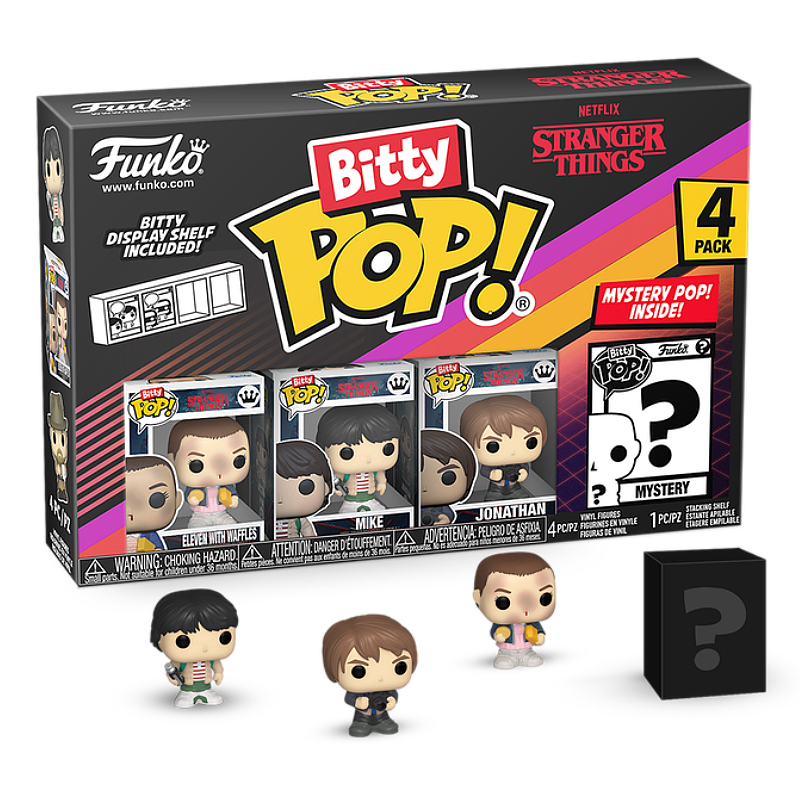 Набор фигурок Funko Bitty POP!: Stranger Things: Series 3 (4-pack / 3+1 ...