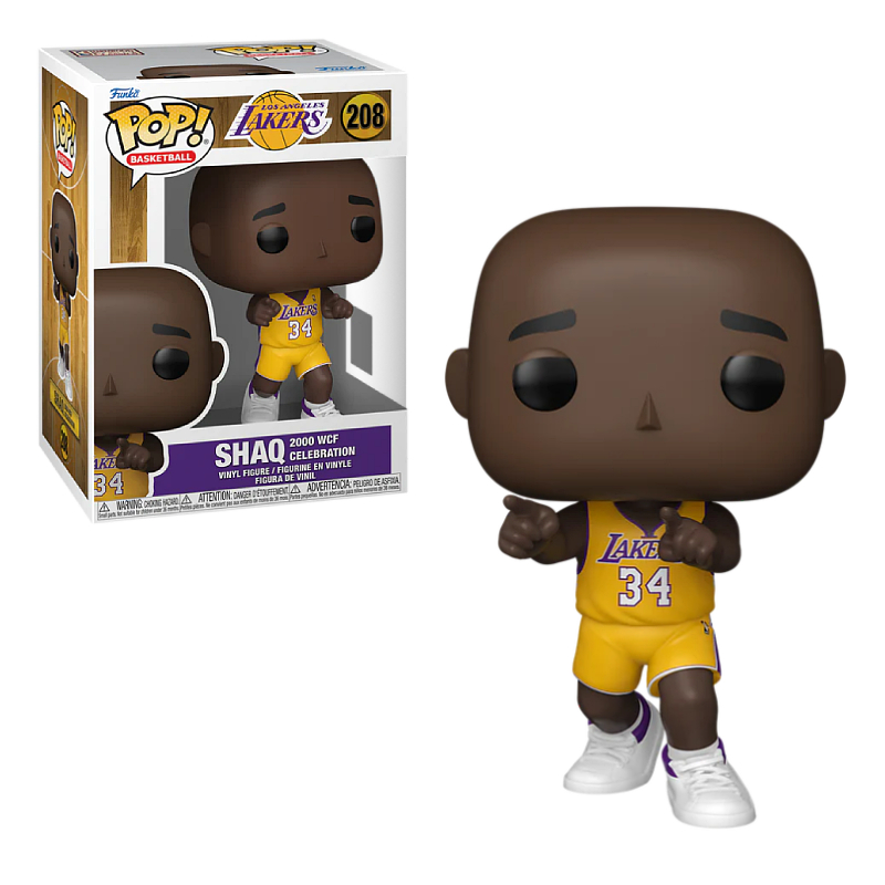 Фигурка Funko POP!: Basketball: NBA: Los Angeles Lakers: Shaq (2000 WCF ...
