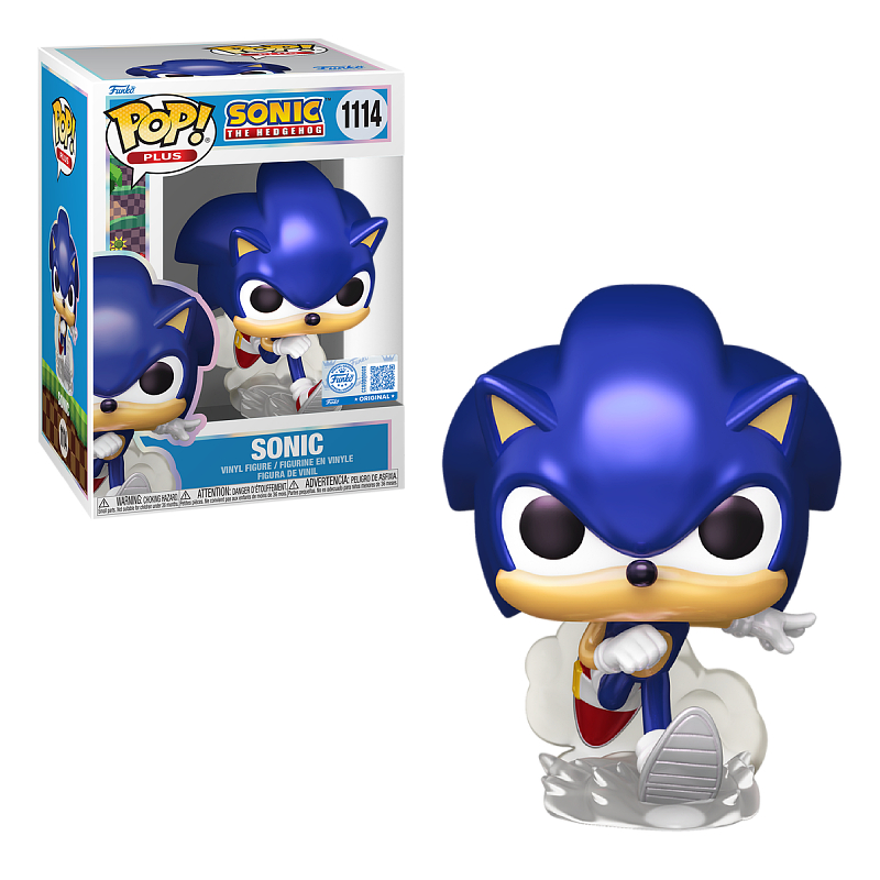 Фигурка Funko Pop!: Plus: Sonic: The Hedgehog: Sonic (Special Edition ...