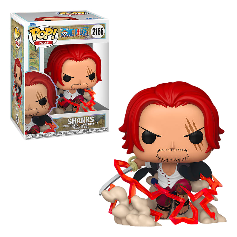 Фігурка Funko POP!: Plus: One Piece: Shanks, (90566) – купити в ...